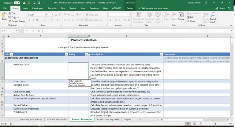 Plugging the Holes in the Weighted Scoring Model - Expanded Project ...
