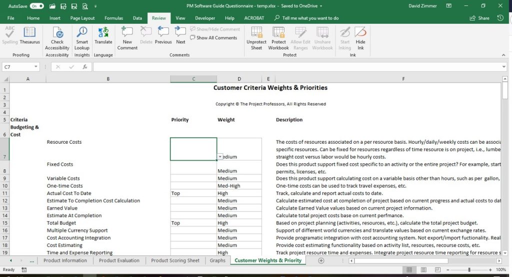 Plugging the Holes in the Weighted Scoring Model - Expanded Project ...